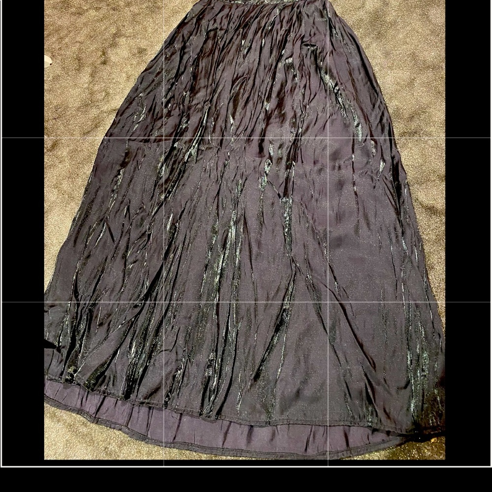 Susan Night Vintage 80s Iridescence Skirt - Gem